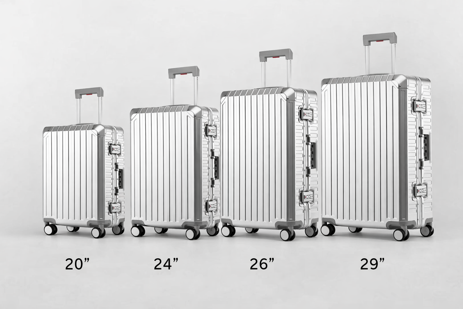 The Ultimate Suitcase Size Guide – How to Choose the Perfect Size for ...